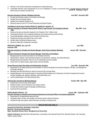 Sandra RodriguezresumeUPDATED June 2015 | DOC