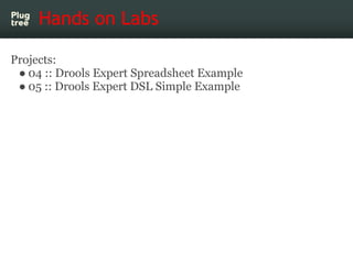 Drools5 Community Training Module 6 Drools DSL & Spreadsheets | PDF