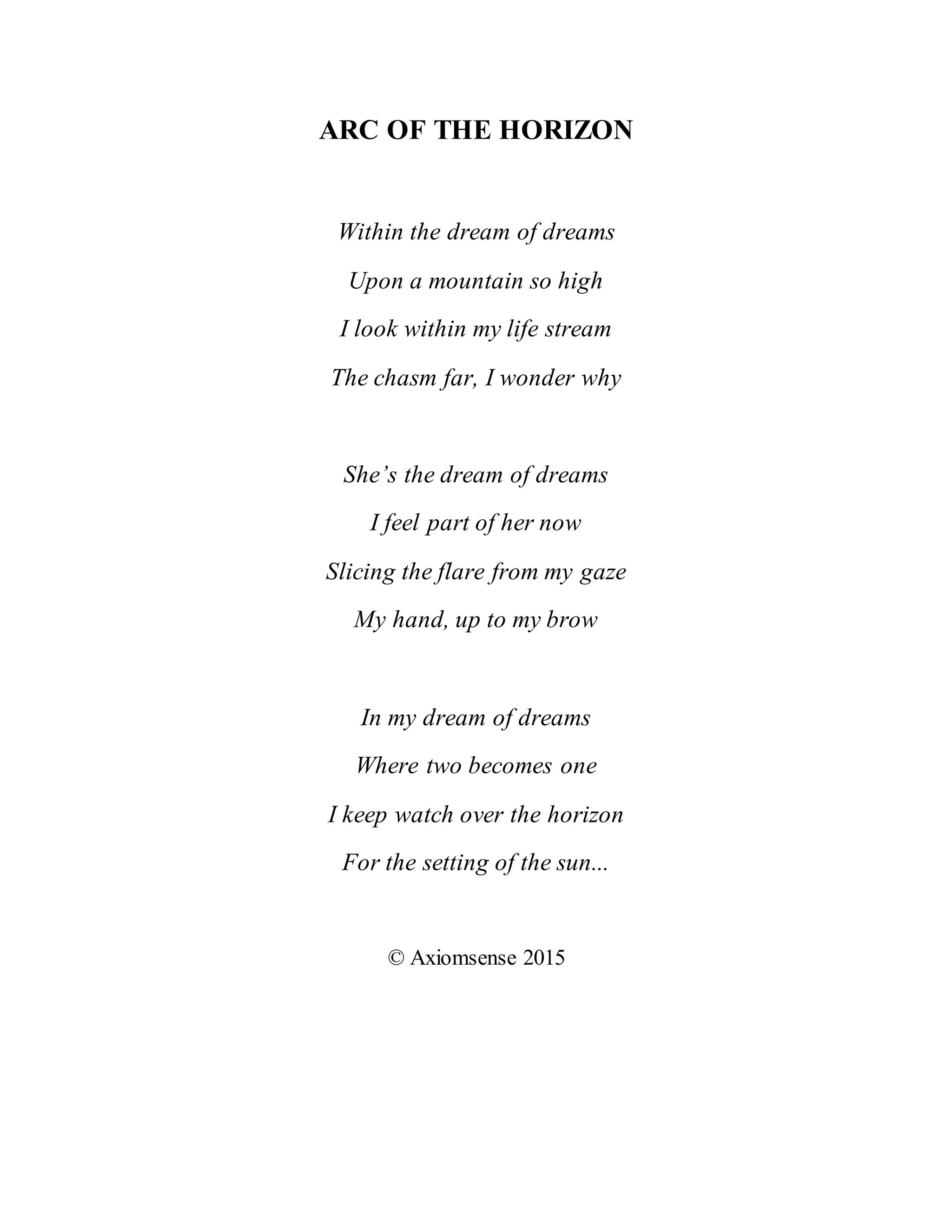 ARC OF THE HORIZON | DOCX