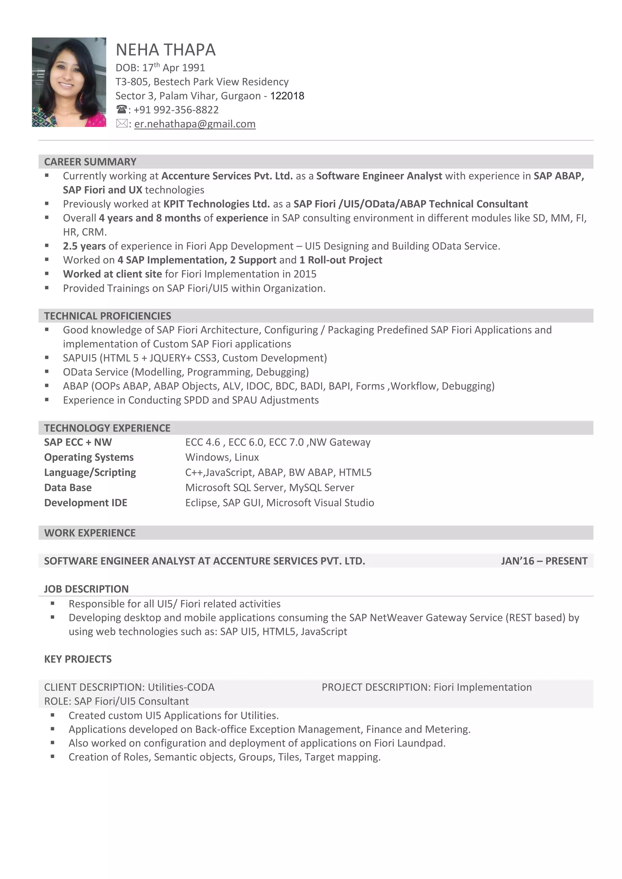 Neha_Thapa_Resume | PDF