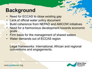 ECCAS Water Policy Development | PPT