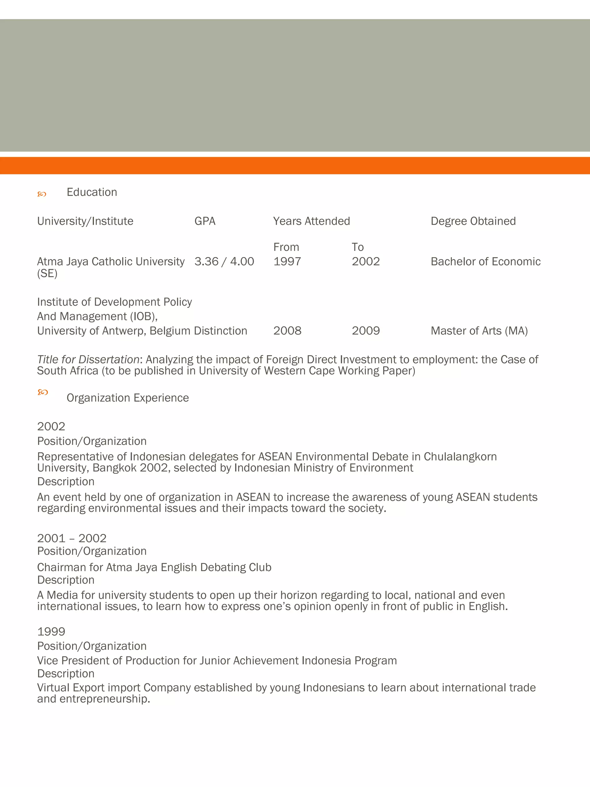 Widjaja Hans Putra 2016 | PDF | Business Administration | Business