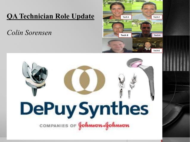 QA Technician presentation 1 | PPT | Free Download