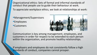 Workplace Ethics | PPT