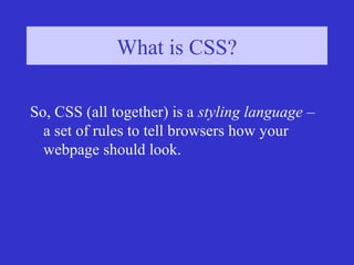 css | PPT
