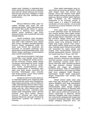 Pemerintah, pasar, dan komunitas | PDF