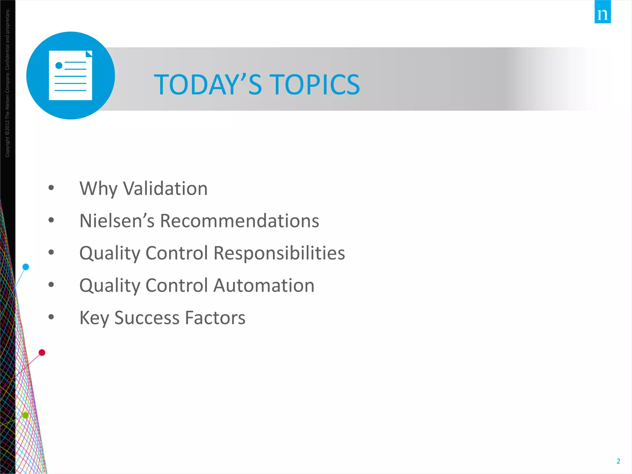 Quality Control Conducted by Nielsen | PDF