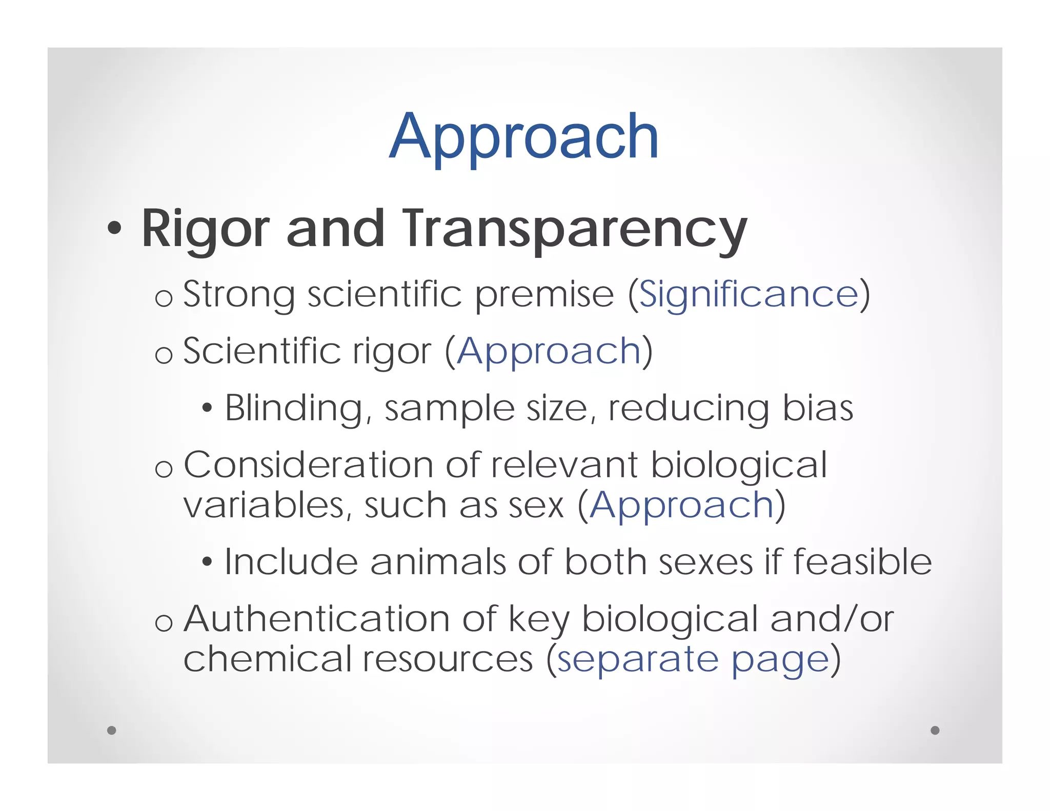 How to Structure the “Approach” Section of a Grant Application (Basic Science) by Scott Filler ...