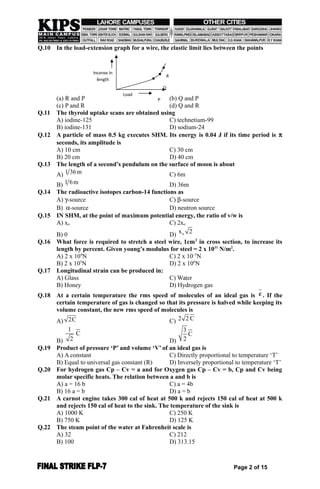 MCAT Full length paper 7-student_copy_ | PDF | Chemistry | Science