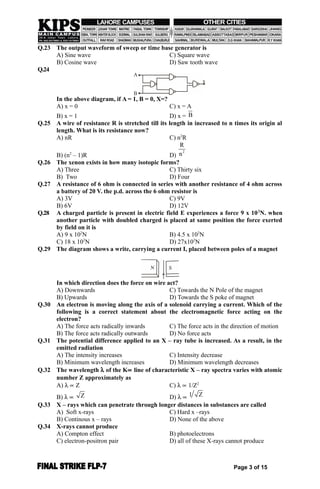 MCAT Full length paper 7-student_copy_ | PDF | Chemistry | Science