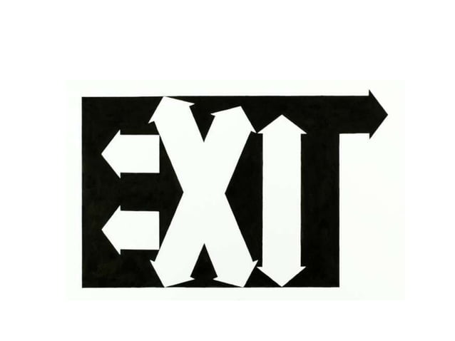 Four letter word figure ground reversal | PPTX