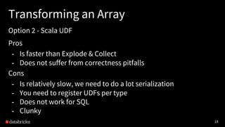 An Introduction to Higher Order Functions in Spark SQL with Herman van Hovell | PDF