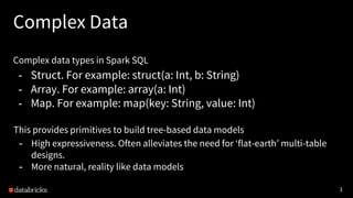 An Introduction to Higher Order Functions in Spark SQL with Herman van Hovell | PDF