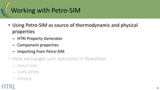 Using HTRI technology within Petro-SIM | PDF