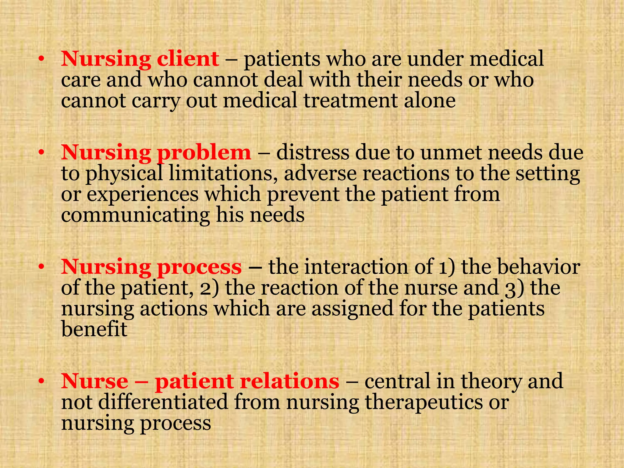 Ida Jean Orlando’s Nursing Process Theory | PPTX