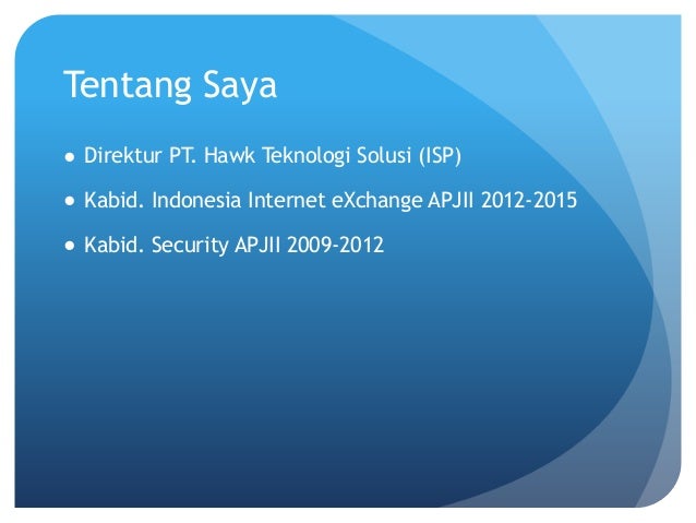 07 (IDNOG01) Local Exchange Point and APIX Update by Harijanto Pribadi