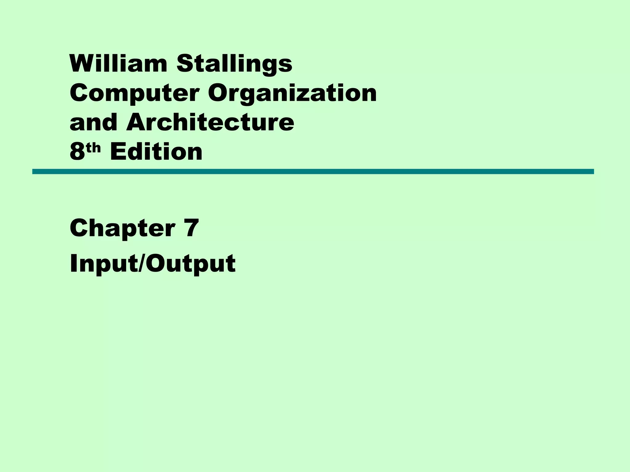 07 Input Output Ppt
