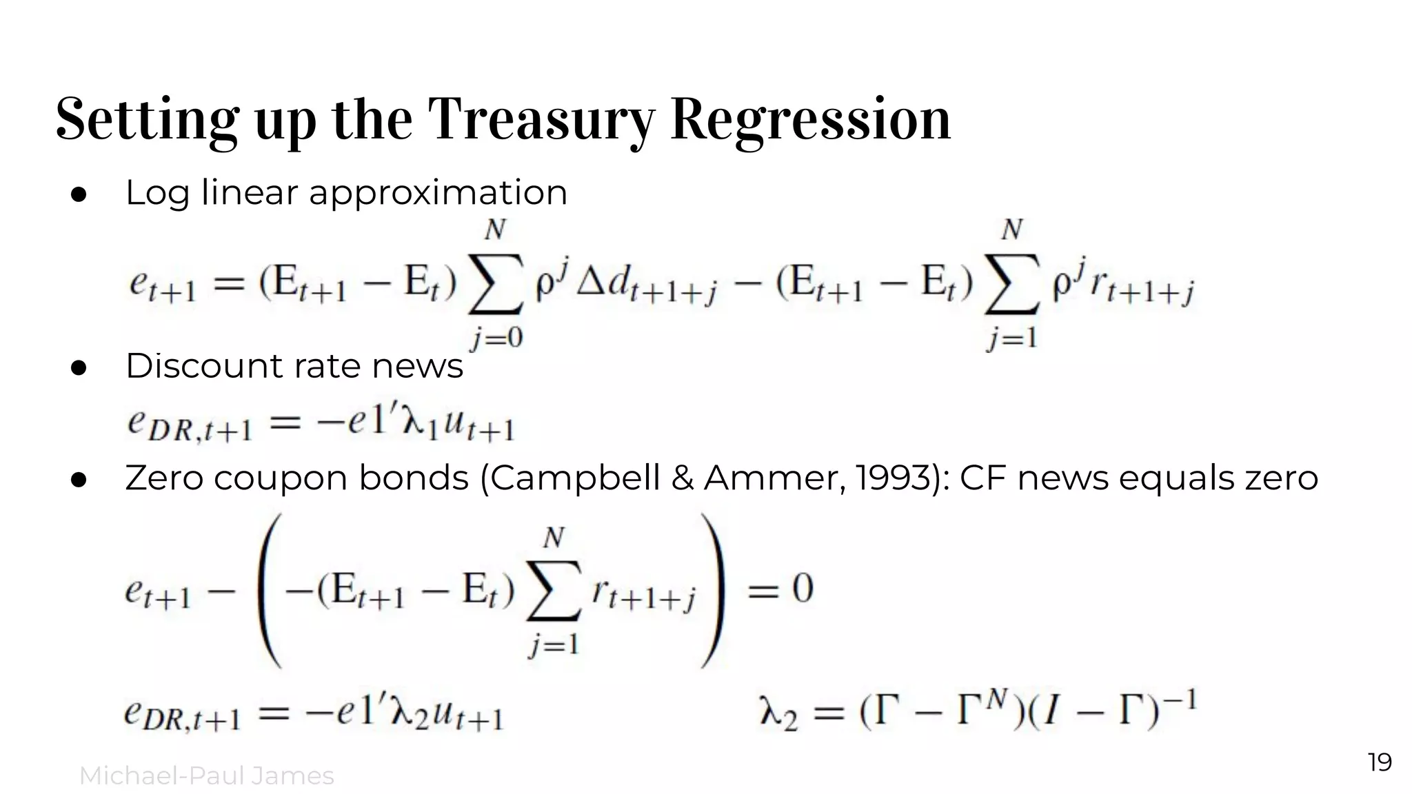 Presentation on Return Decomposition | PDF