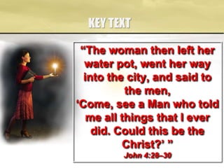 07 jesus and the social outcast | PPT