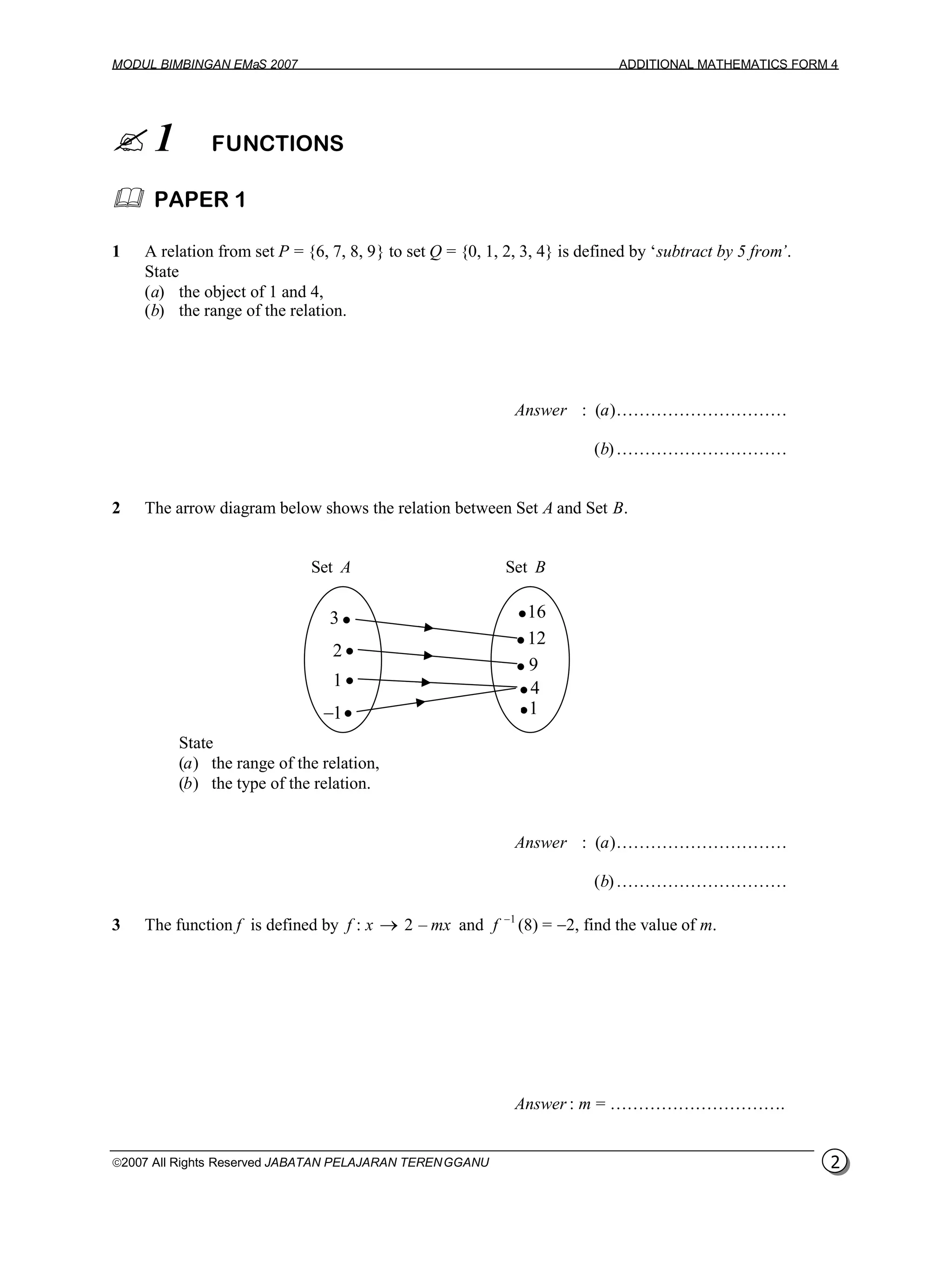 modul 1 add maths 07 | PDF | Physics | Science