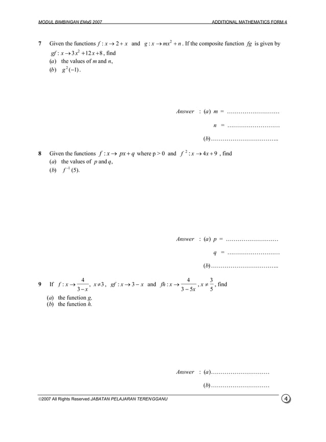 modul 1 add maths 07 | PDF