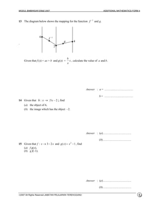 modul 1 add maths 07 | PDF | Physics | Science