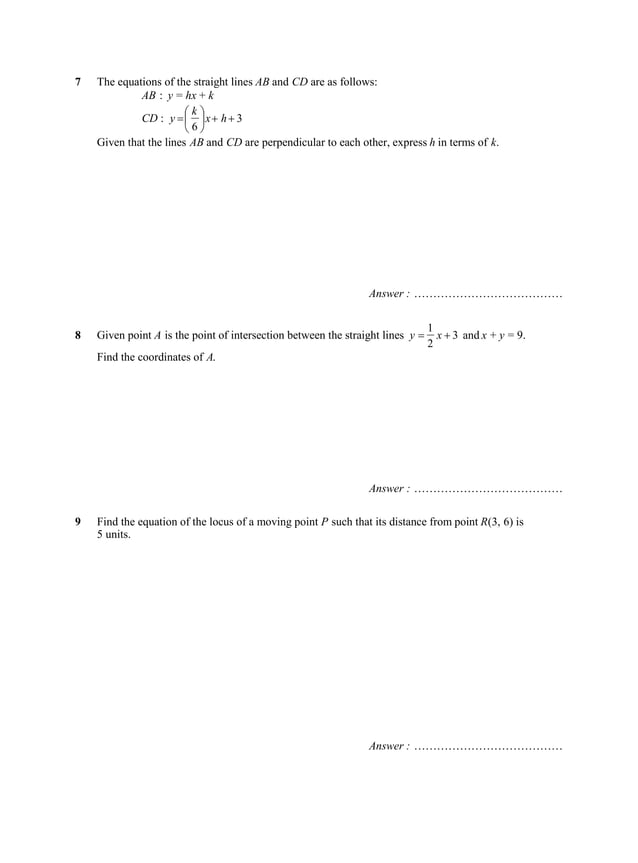 modul 3 add maths | PDF