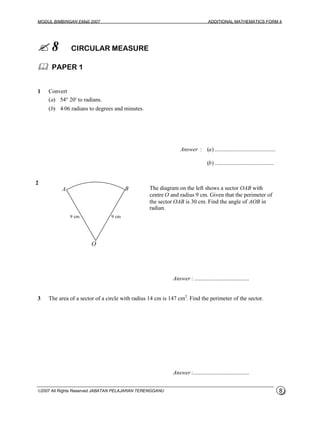 modul 4 add maths 07 | PDF