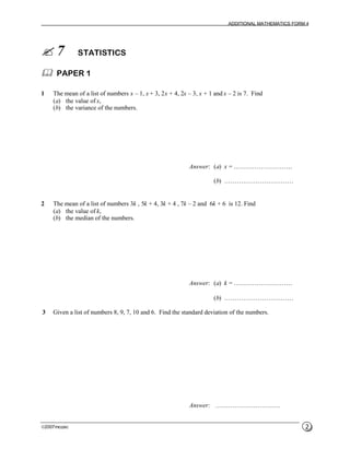 add maths module 4 | PDF