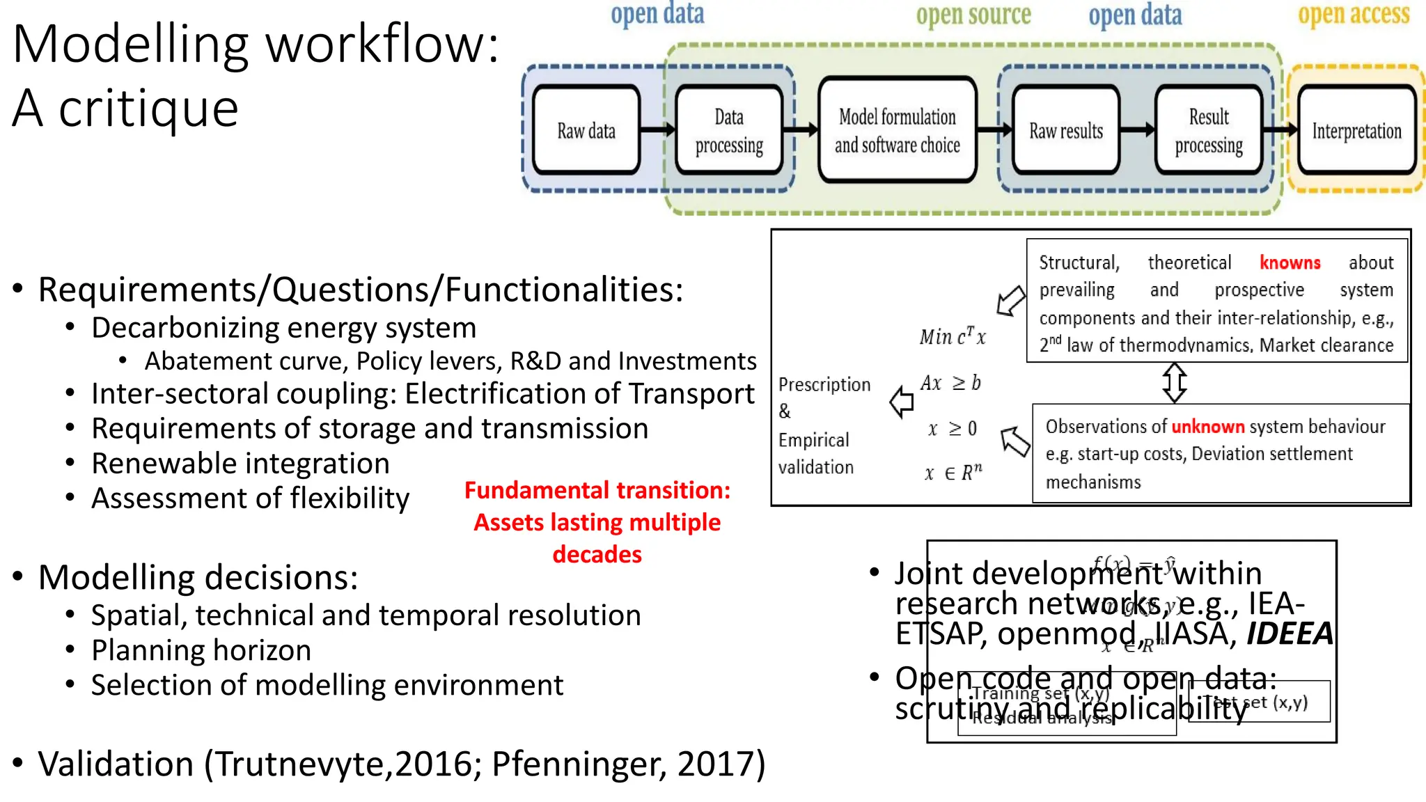 Open-Source Workflows for Energy System Optimization Models: Learning ...