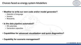 Open-Source Workflows for Energy System Optimization Models: Learning from Experiments | PDF
