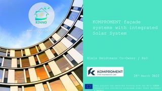 KOMPROMENT Façade Systems with Integrated Solar System | PPT
