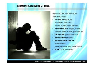07 komunikasi verbal dan non verbal v2 | PDF