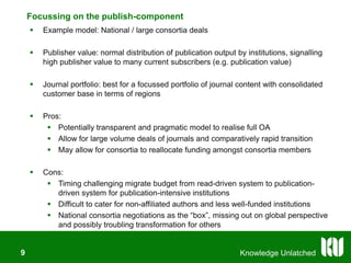 Diamond Open Access Models for Journals - Knowledge Unlatched | PPT