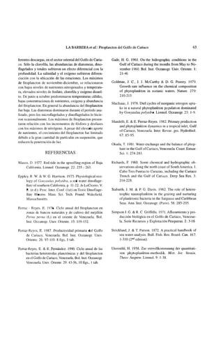 Fitoplancton del Golfo de Cariaco, estado Sucre, Venezuela | PDF