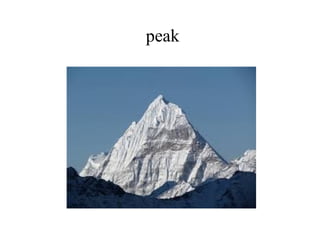 Land features: basic vocabulary | PPT