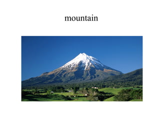 Land features: basic vocabulary | PPT