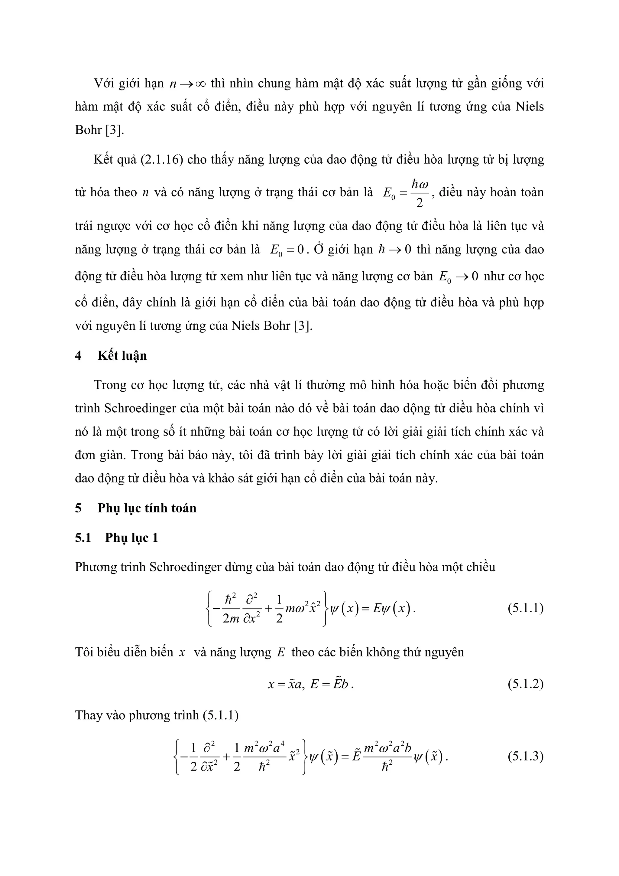 the exact analytical solution of harmonic oscillator problem | PDF