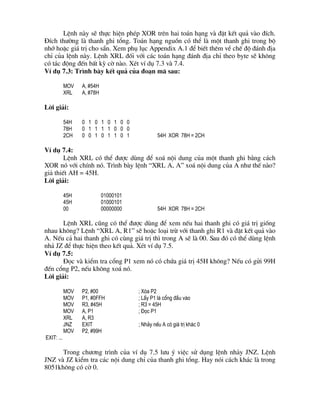 07 Lệnh Logic | PDF