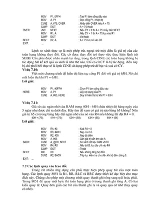 07 Lệnh Logic | PDF
