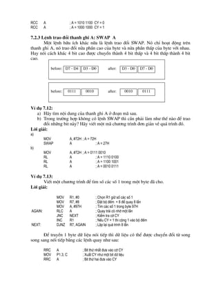 07 Lệnh Logic | PDF
