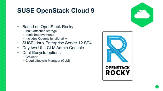 SUSE OpenStack Cloud 9, Developer Program, Training&Certification | PPT