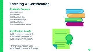 SUSE OpenStack Cloud 9, Developer Program, Training&Certification | PPT