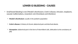 Management of Gastrointestinal System Bleeding.pptx