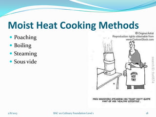 07 methods of cooking | PPTX