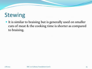 07 methods of cooking | PPTX