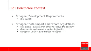 MongoDB IoT City Tour EINDHOVEN: IoT in Healthcare: by, Microsoft ...