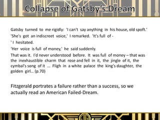 Narrative Techniques in the Great Gatsby | PPTX