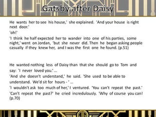 Narrative Techniques in the Great Gatsby | PPTX