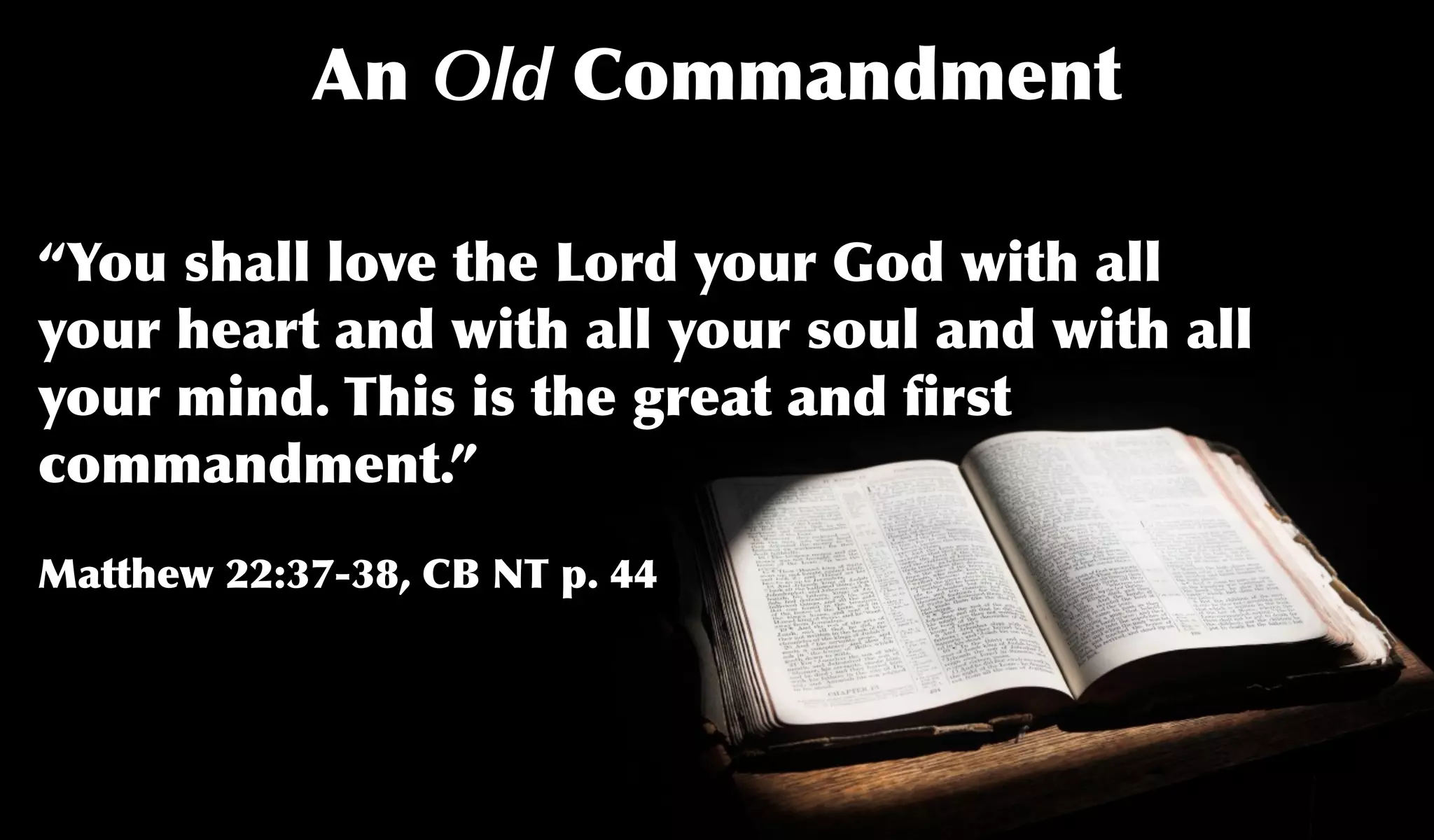 The New Commandment | PDF